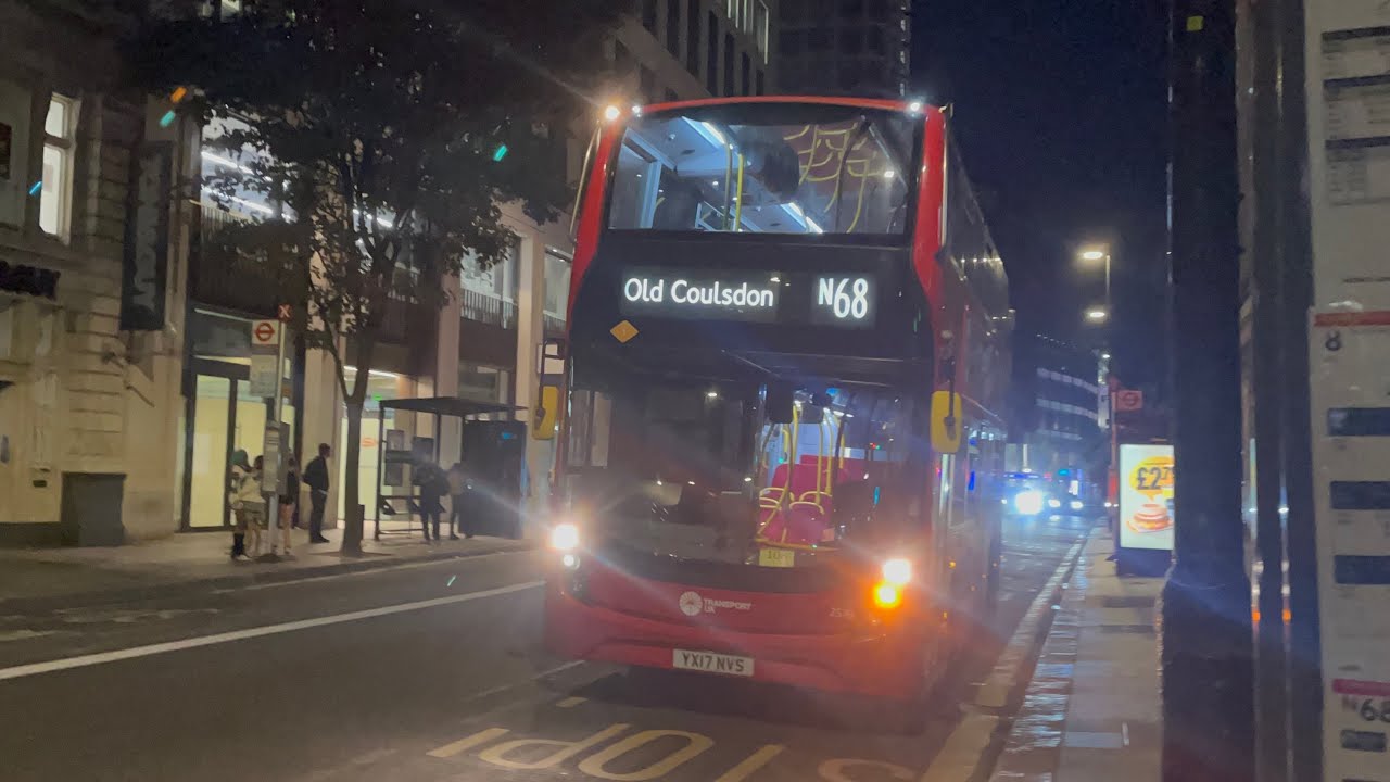 FRV. London Bus Route N68: Tottenham Court Road - Old Coulsdon 2590 ...