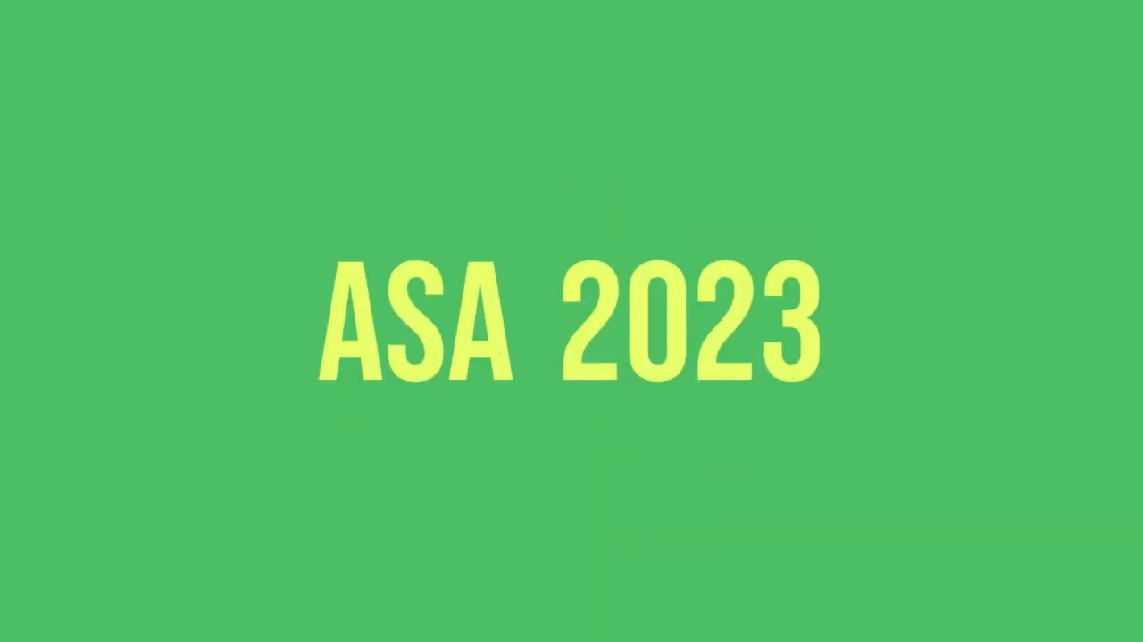 ASA 2023 in review - YouTube