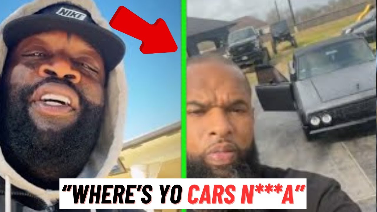 Rick Ross CALLS OUT Slim Thug & Lil Baby ''WHERE YA'LL CARS AT N***A ...