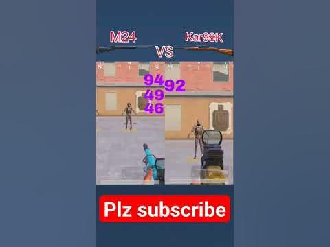 M24 VS Kar98K🔥| #bgmi #pubgmobile #shorts #viral - YouTube
