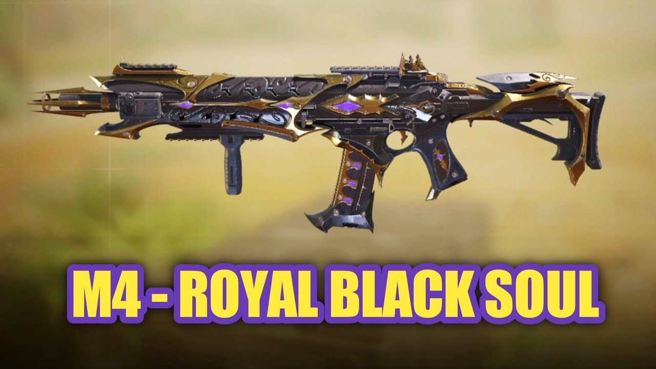 *NEW* LEGENDARY WEAPON | M4 - Black Gold Royal GAMEPLAY!! - YouTube