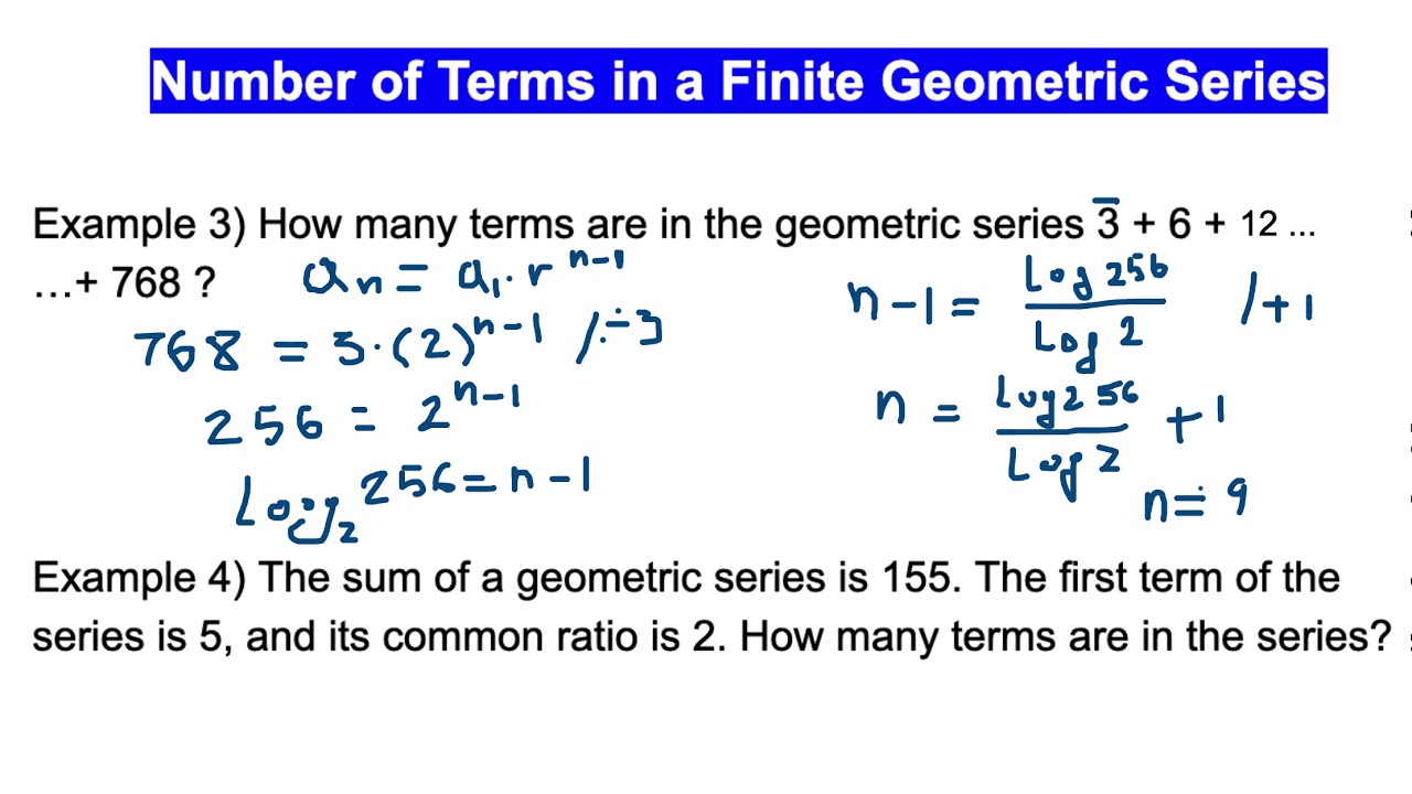 Number Of Terms In Finite Geometric Series YouTube number-of-terms-in-finite-geometric-series-youtube