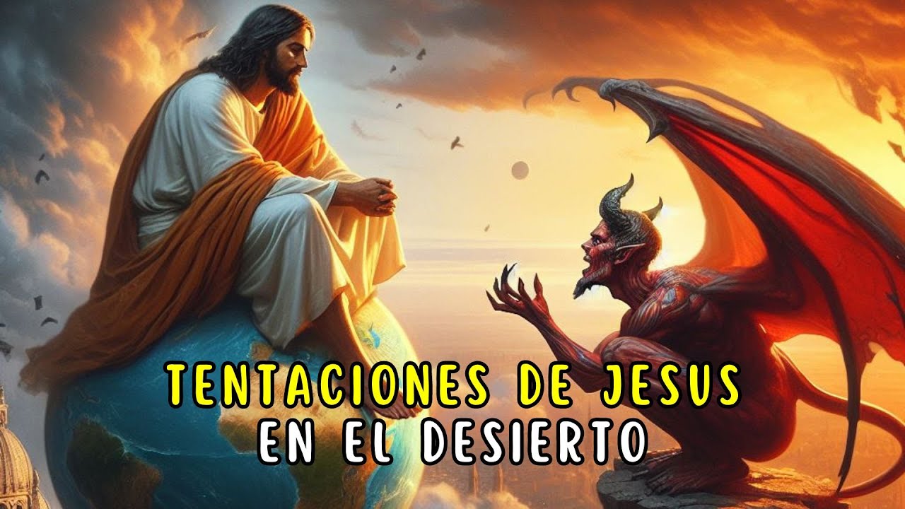 ¿Cuáles fueron las TENTACIONES de JESUS en el DESIERTO| La BIBLIA dice ...