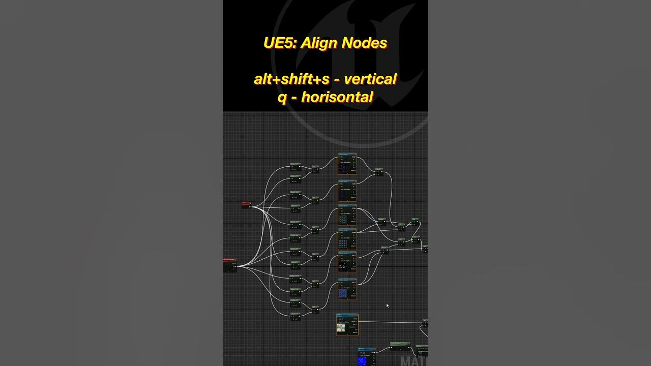 UE5 - Align Nodes - YouTube
