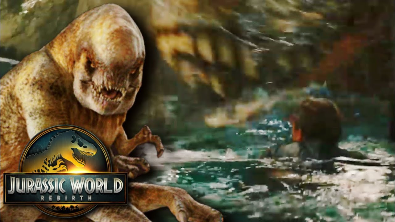 EXTENDED T REX SCENE!! | Jurassic World Rebirth | D Rex Render!! - YouTube