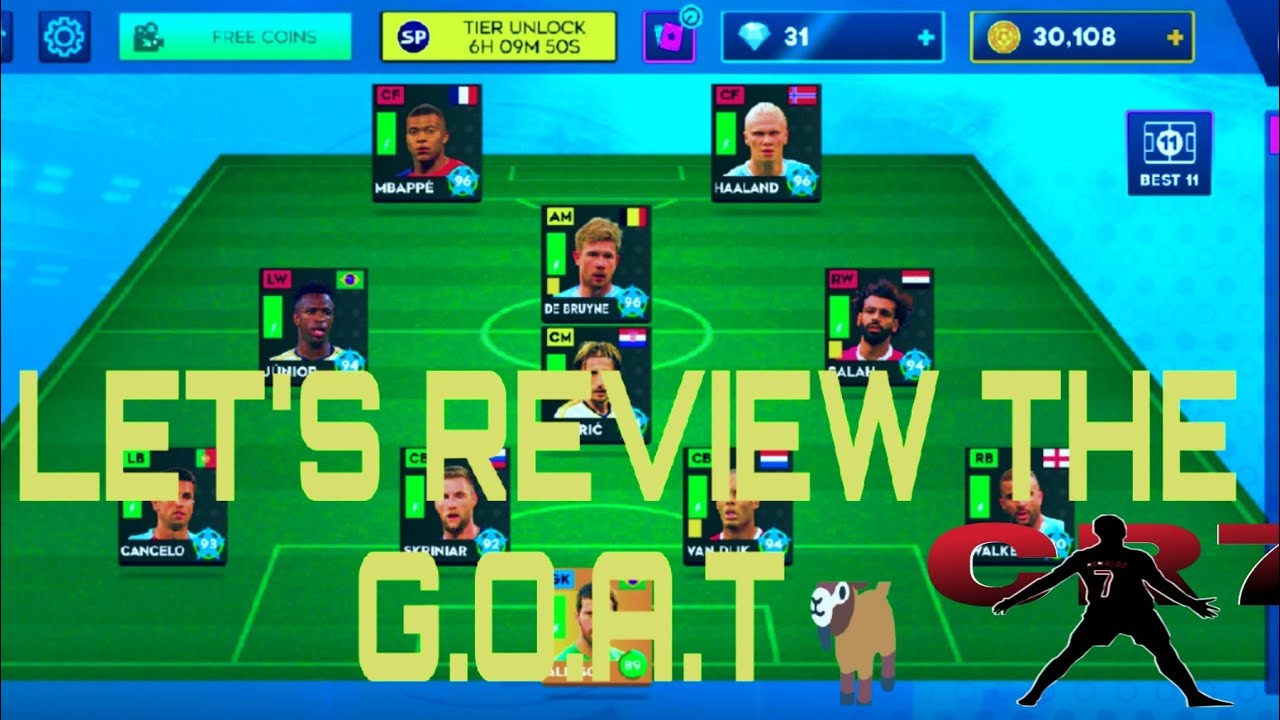 LET'S REVIEW THE G.O.A.T🐐 DLS 24 Live: Goals, Ultimate DLS 23 Showdown ...