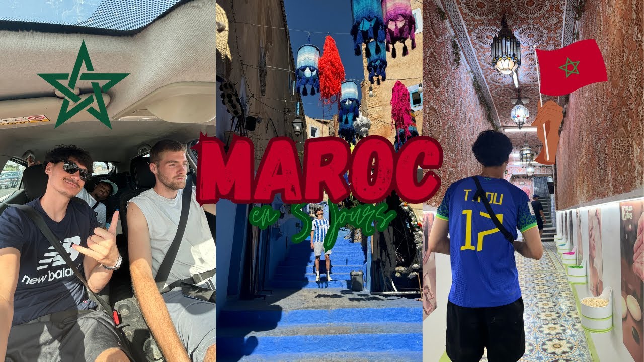 🌍 Vlog au Maroc : Casablanca, Tanger, Akchour, Chefchaouen ! 🇲🇦 - YouTube