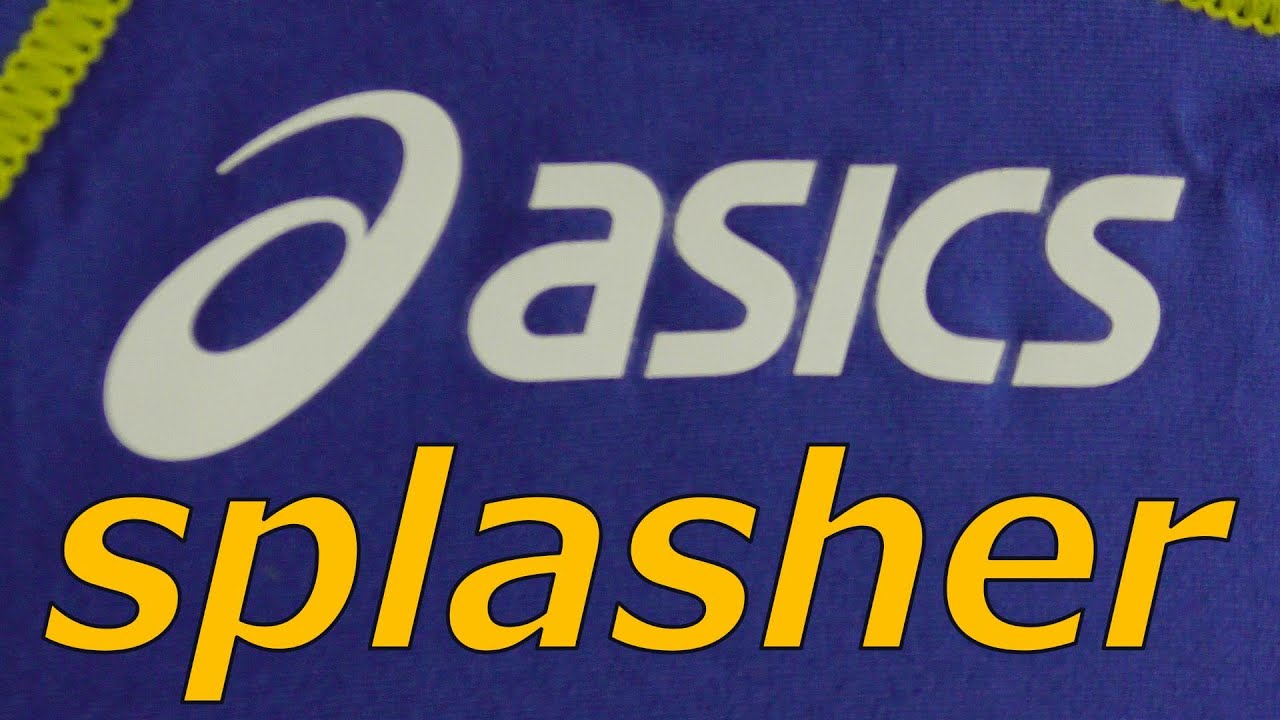 asics競泳用水着 splasher M - YouTube