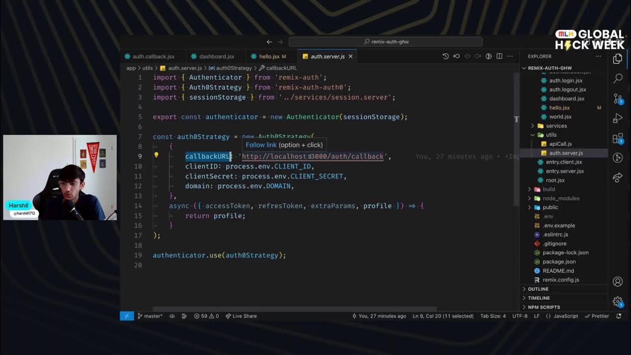 Adding Authentication to your Web App - GHW: Security - YouTube