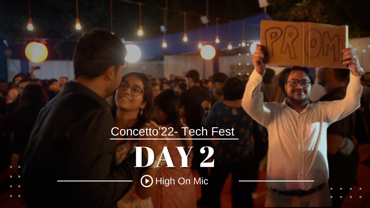 Prom Night, Blind Date & Robowar | Techfest Day 2 | IIT Dhn - YouTube
