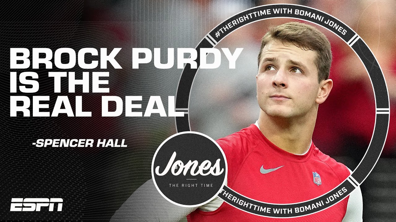 Brock Purdy is succeeding without the burden of expectations - Spencer ...