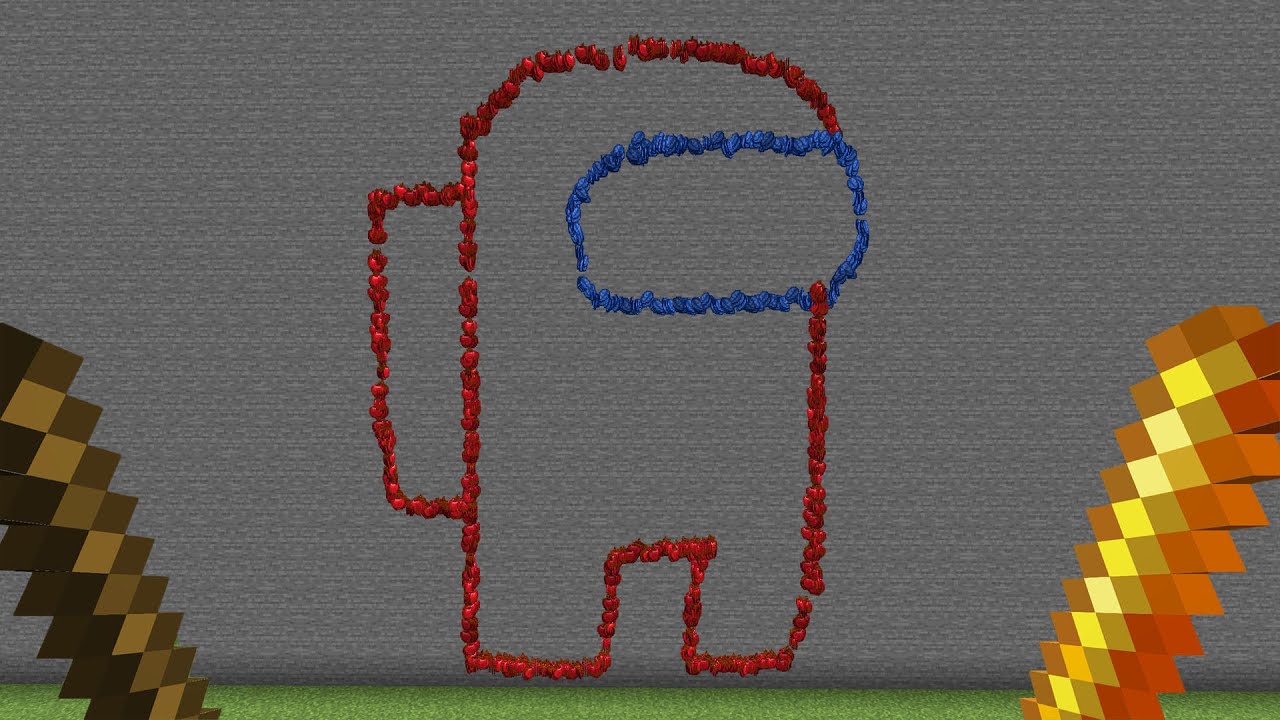 best way of drawing in minecraft - YouTube