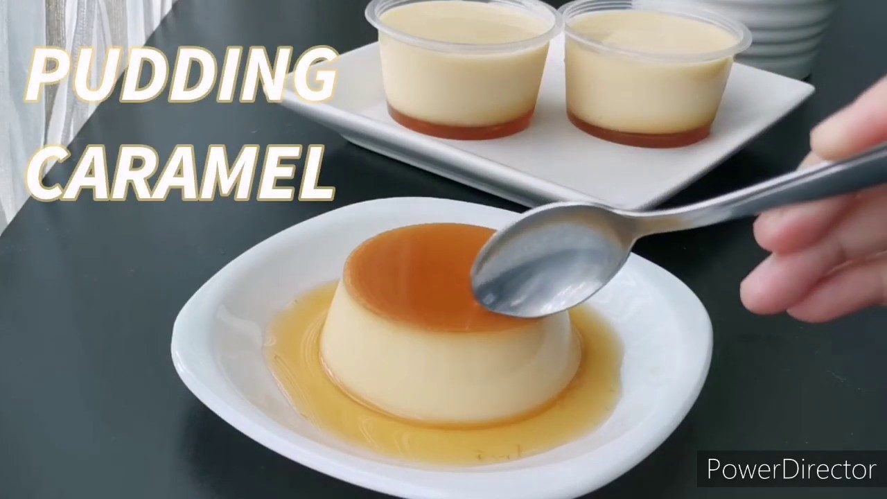 Resepi Caramel Pudding Mudah 4 bahan sahaja (Puding Karamel) - YouTube