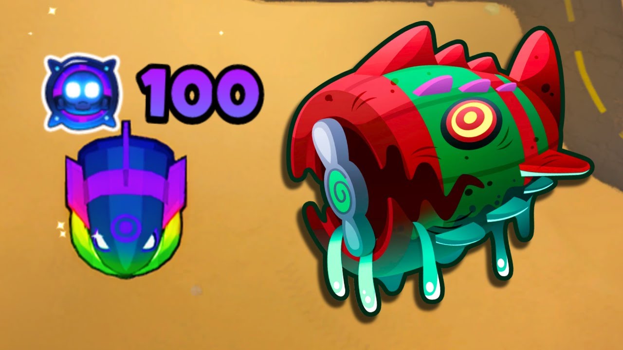 DEGREE 100 Bomb Shooter PARAGON Vs. ELITE Bloonarius! - YouTube