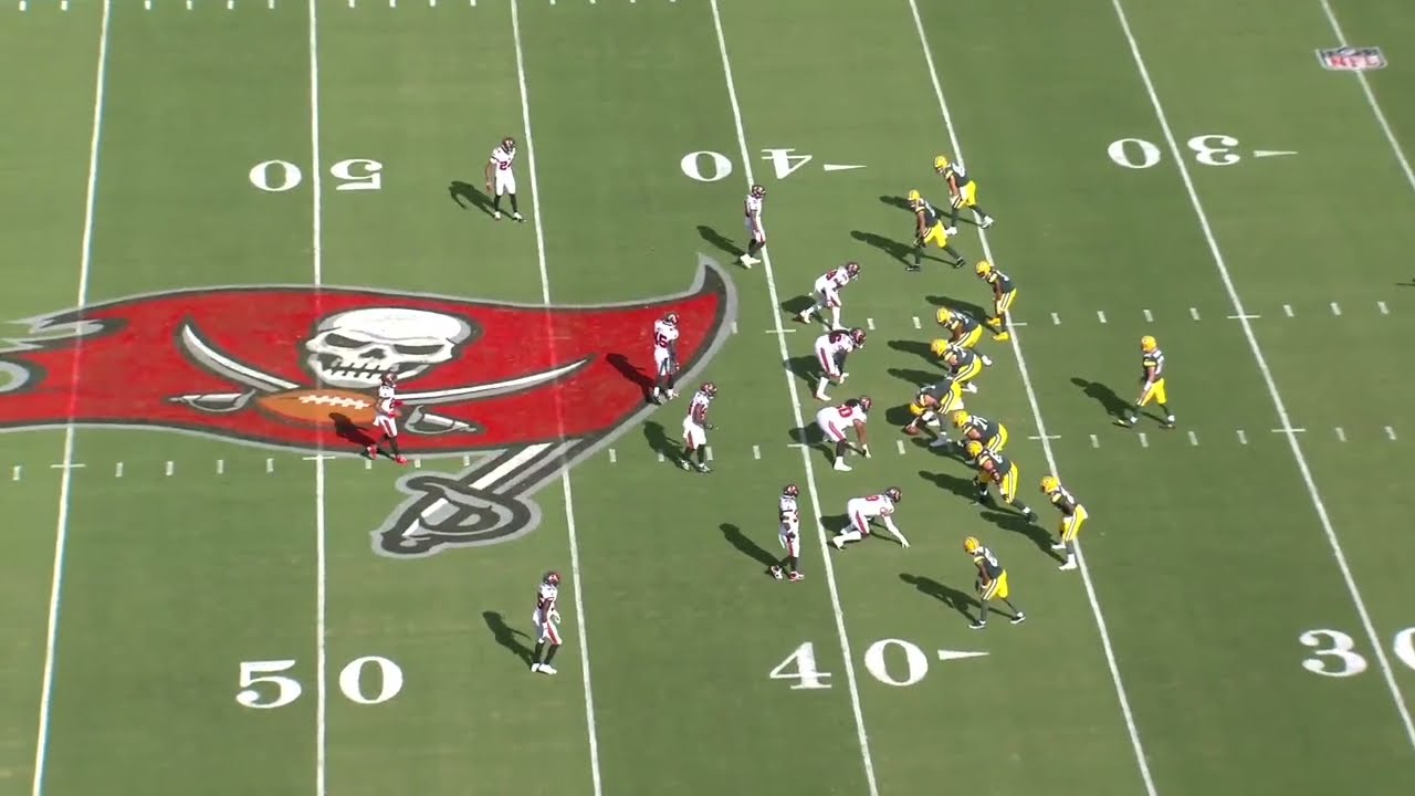 Packers quick passing game flat route vs TB week 3 2022 - YouTube