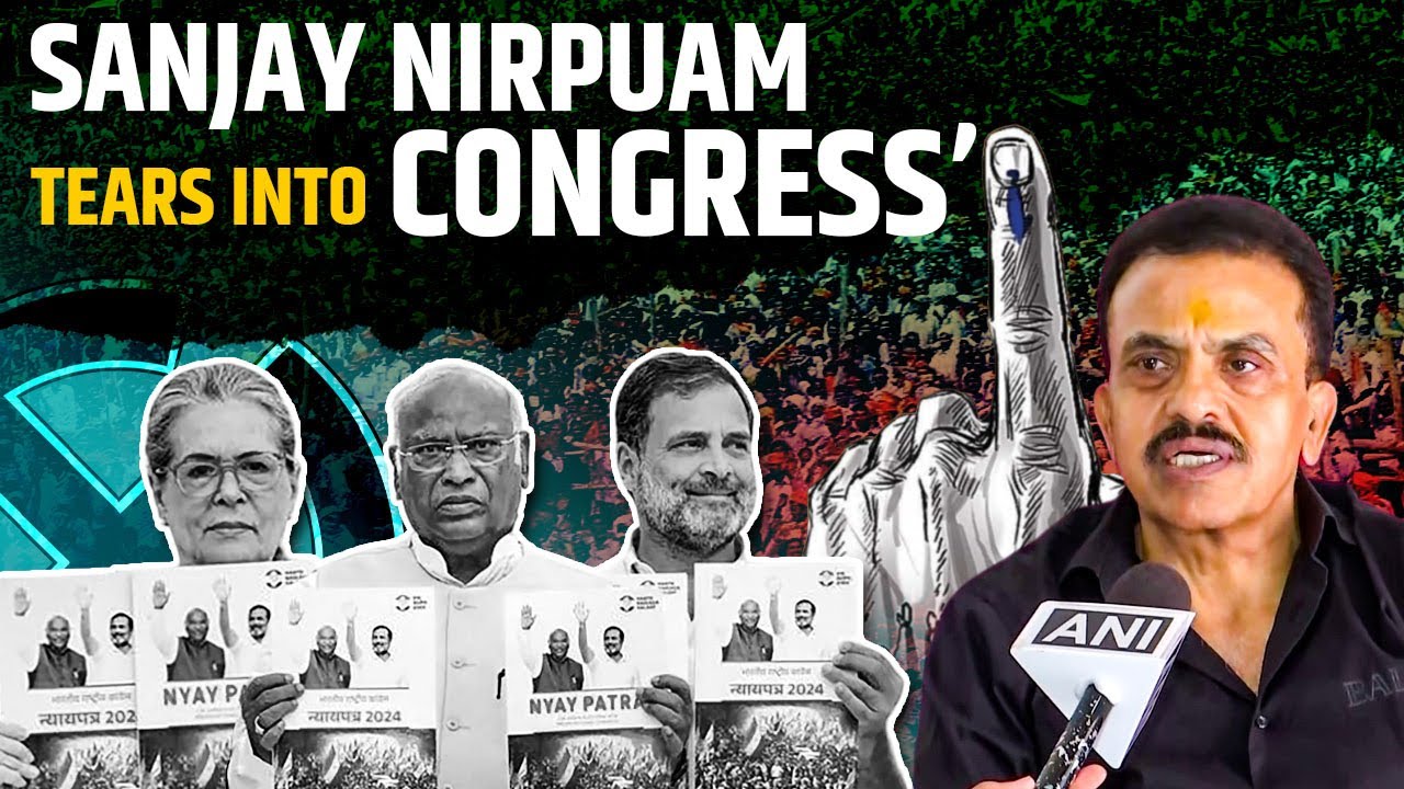 Live: Sanjay Nirupam tears into Congress, predicts less than 30 seats ...