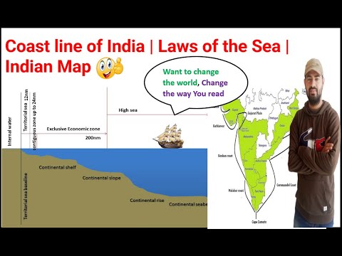 L 1 Indian Map UPSC | Coast line of India upsc | Coastal line tricks ...