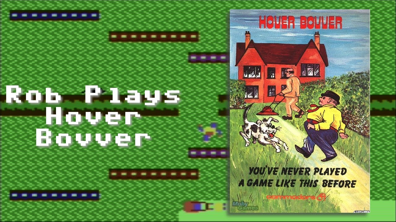 Rob Plays "Hover Bovver" (C64) - YouTube