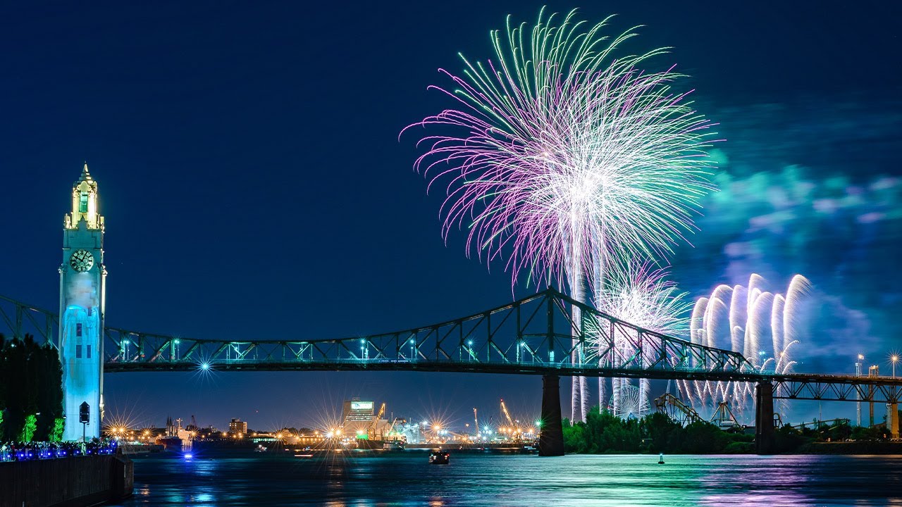Fireworks NORMAL SPEED - Video & AudioㅣScreensaverㅣDistant Fireworks ...
