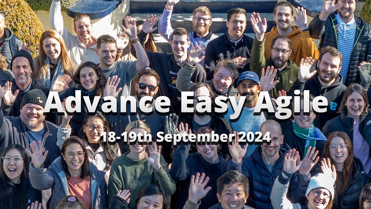 Trailer for Advance Easy Agile - September 2024 - YouTube