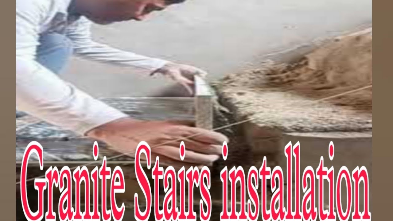 Granite Tappa Fitting and prepare 🥰🥰🥰🥰 Stairs simple Design 💕💕 stairs ...