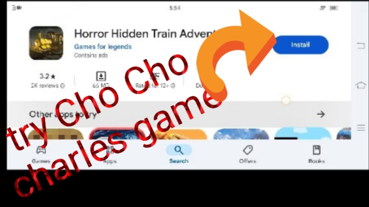 Cho cho charles copy games - YouTube