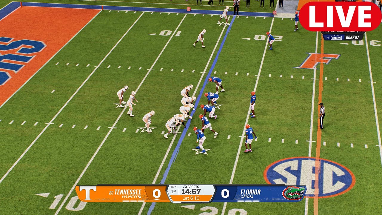 Florida Gators vs.Tennessee Volunteers FULL GAME | NCAA College ...
