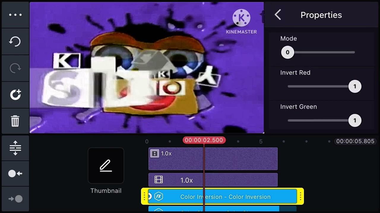 How to Make Caught A Cold Visuals on KineMaster Without Rendering - YouTube