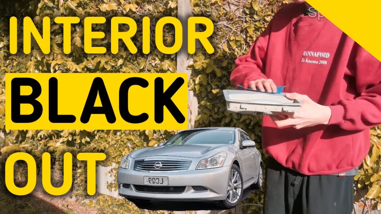 Simple Interior mod for the Infiniti G35 Sedan - YouTube