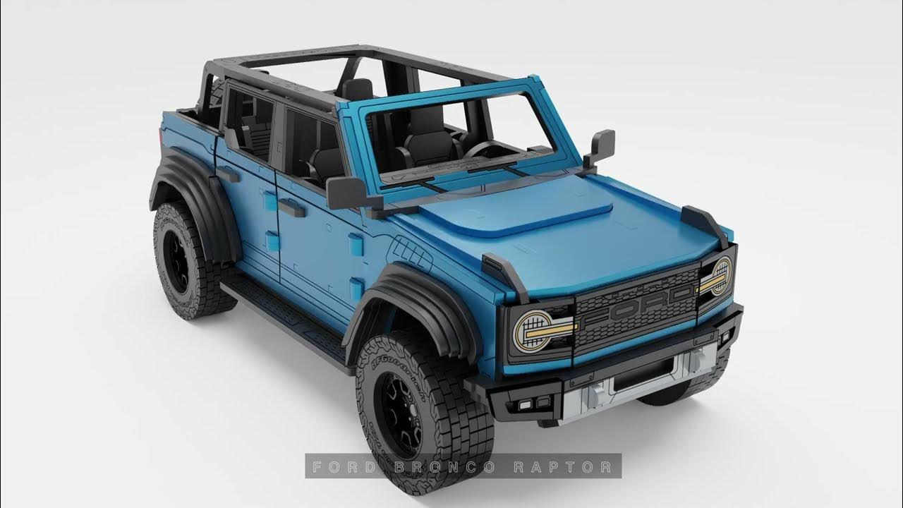 Ford Bronco Raptor assembly animation - YouTube