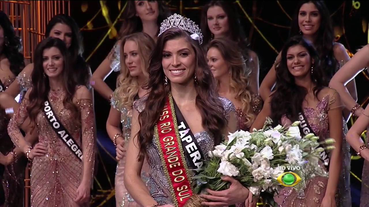 Miss Rio Grande do Sul 2016 - Coroação - YouTube