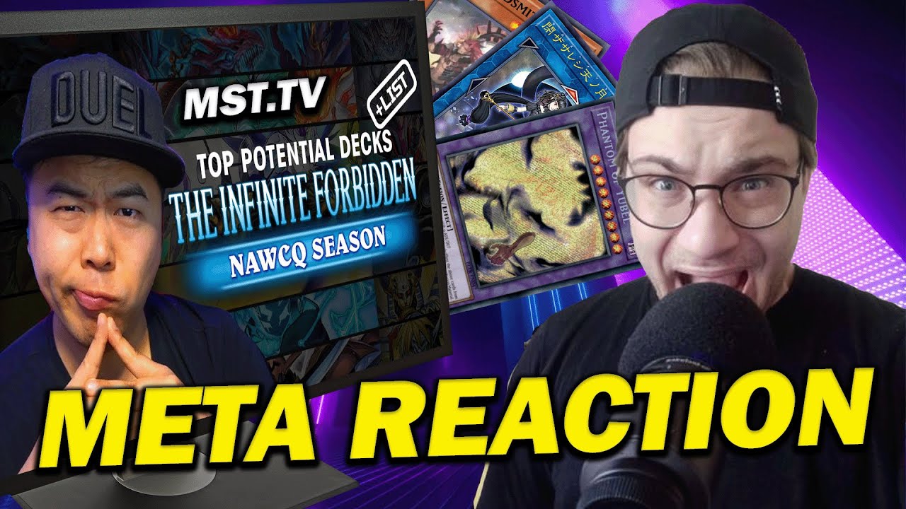 POST Infinite Forbidden deck and meta analysis REACTION @MSTTV - YouTube