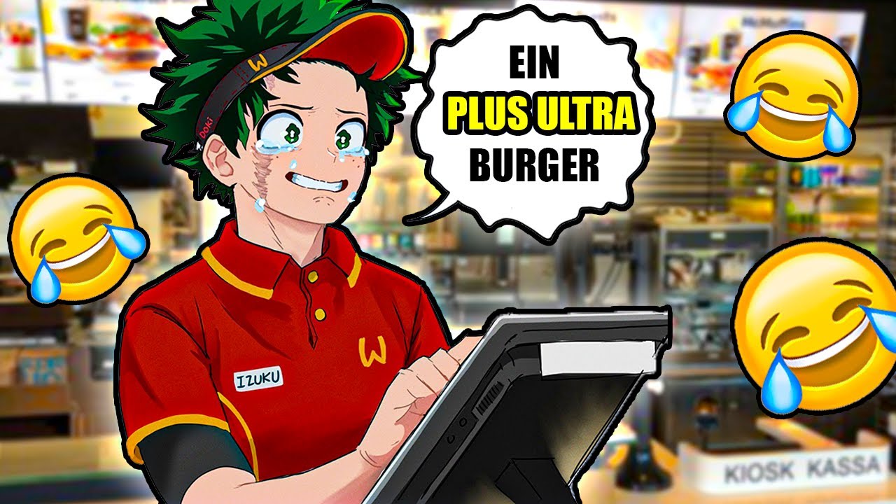 Midoriya Arbeitet Jetzt Bei Mcdonalds 😂😂😂 - YouTube