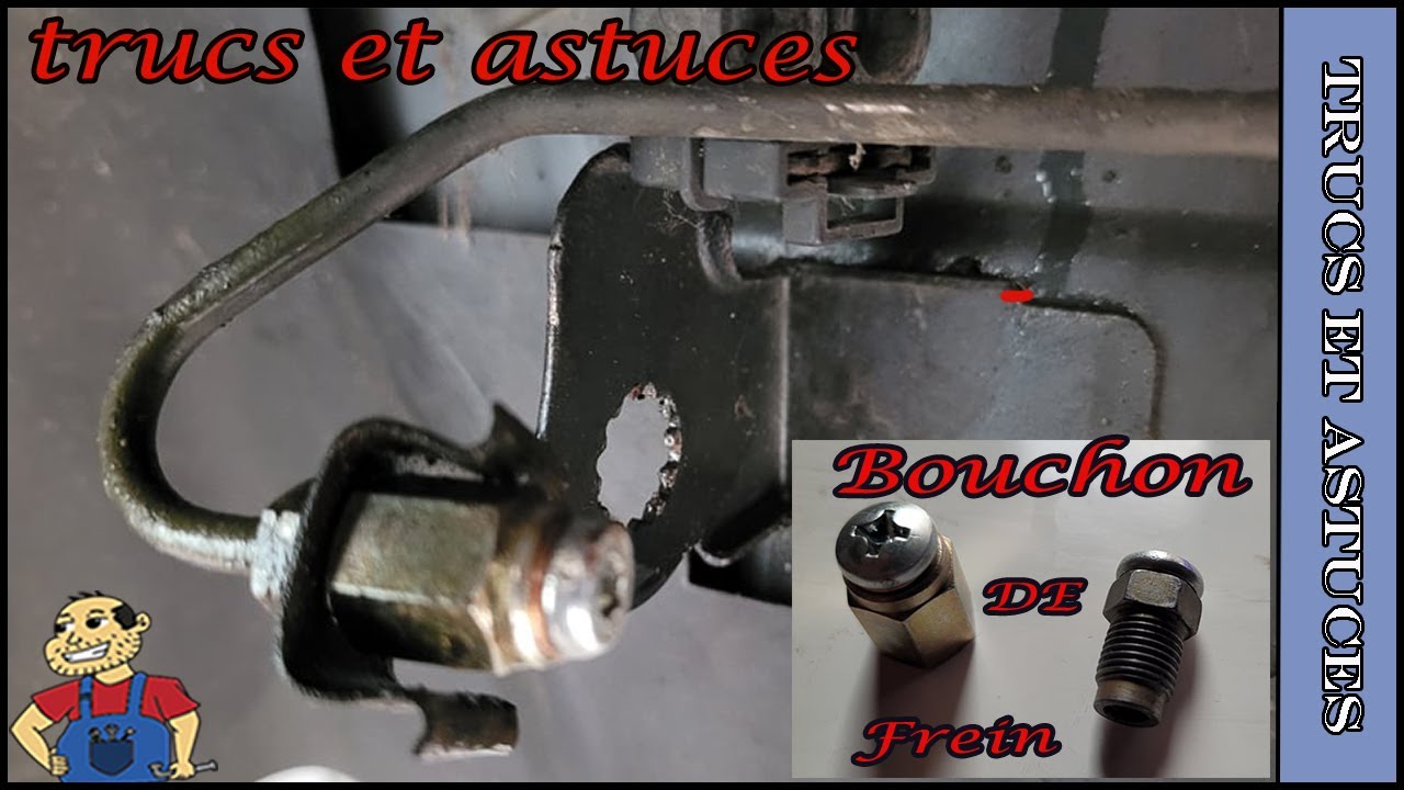 Trucs et Astuces ( bouchon pour le système de freinage ) - YouTube