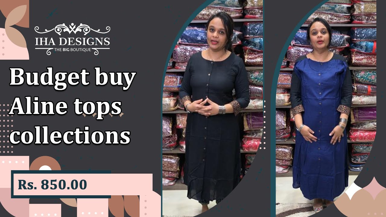 Budget buy Aline tops collections for booking visit - YouTube