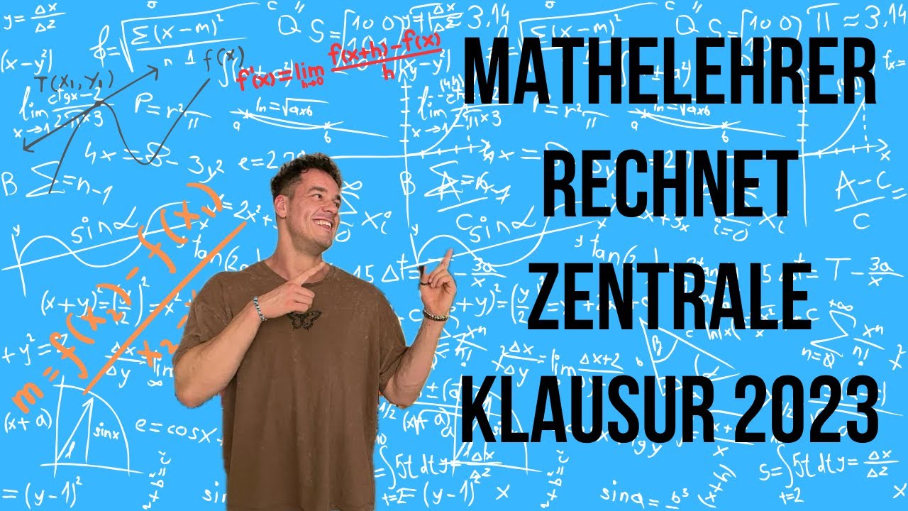 Prüfungsvorbereitung: Mathelehrer rechnet ZK2023 - YouTube