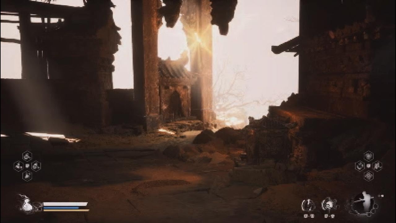 Black Myth: Wukong, defeated Yellow Wind Sage, end of Chapter 2 - YouTube