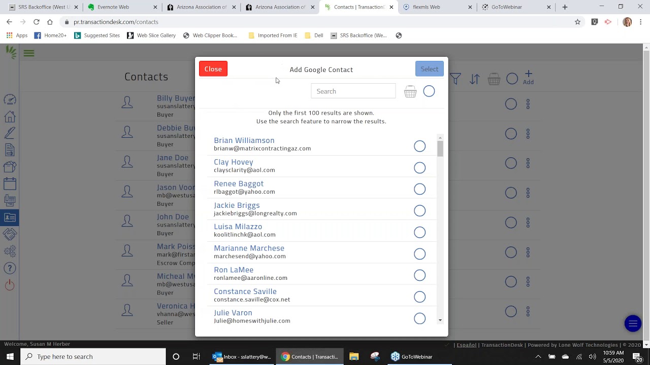 Complete Transaction Desk Training 5/5/2020 - YouTube