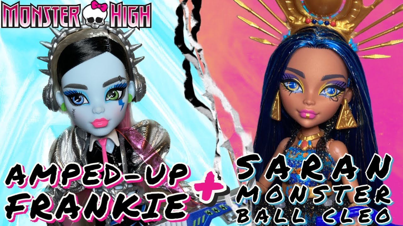 AMPED UP Frankie Review + Monster Ball Cleo has SARAN now?! CLANKIE ...