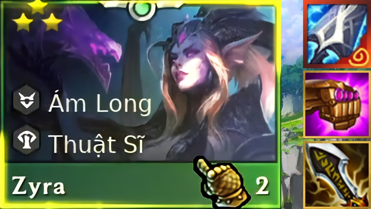 ZYRA⭐⭐⭐TRÓI LIÊN TỤC CÙNG LƯỢNG SÁT THƯƠNG CỰC LỖI CARRY ĐTCL MÙA 7.5 ...