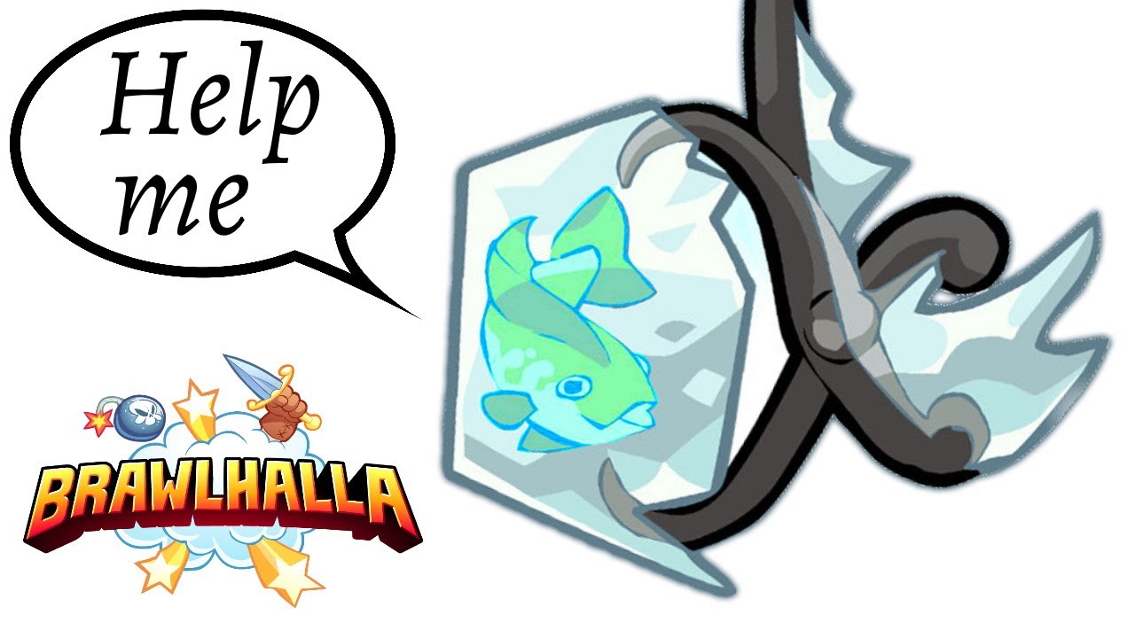 My weapon is a frozen fish hammer • Brawlhalla 1v1 - YouTube