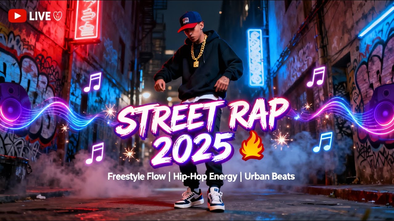 🎤 YOUNG RAP STAR 2025 🔥 | Energetic Street Rap Performance That Will ...