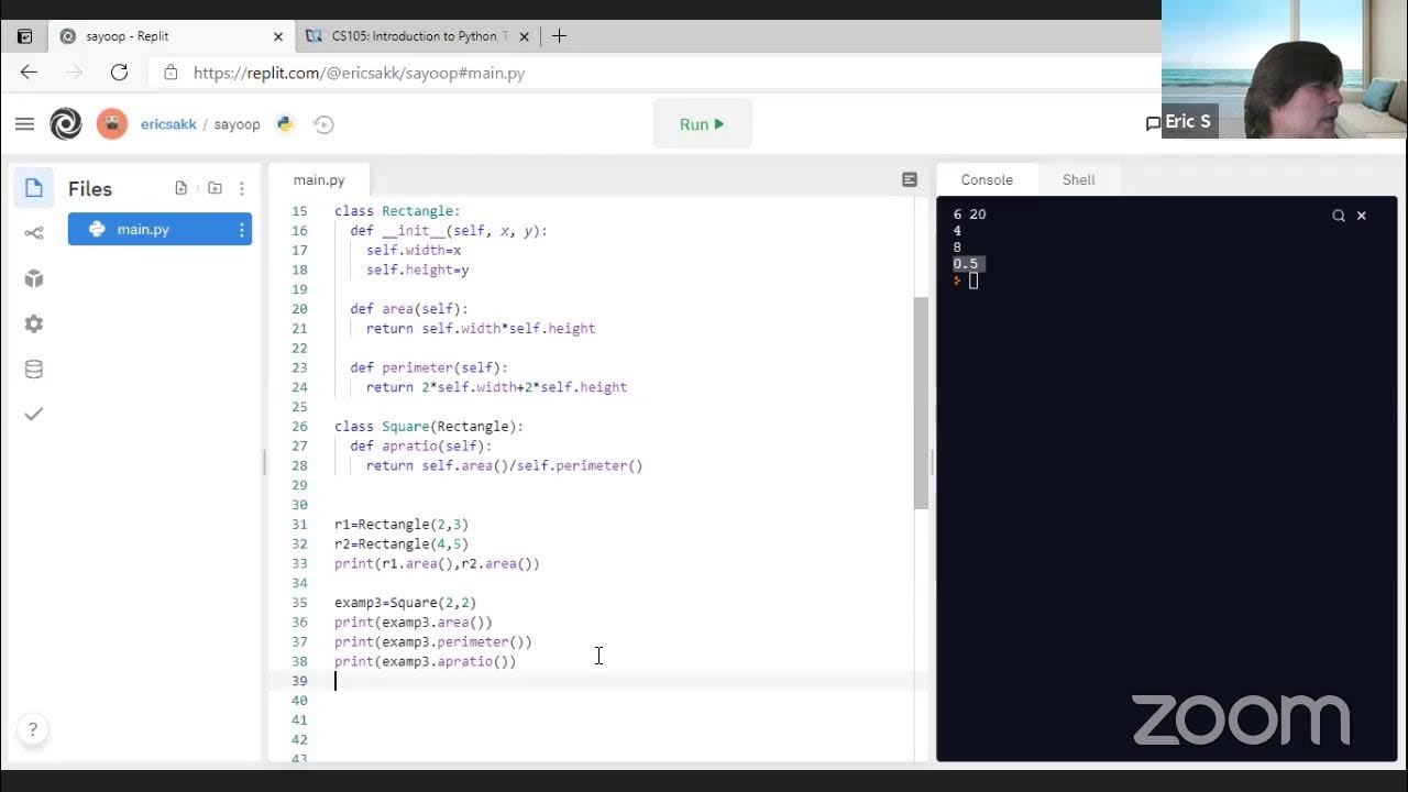 Introduction to Python- Object-Oriented Programming: Unit 10 - YouTube
