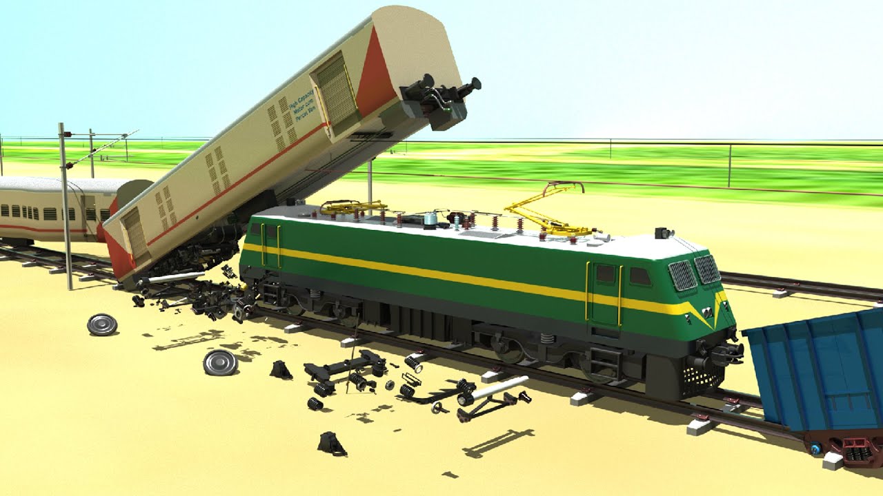 Kanchanjunga Express Train Accident Explained 3D Animation - YouTube