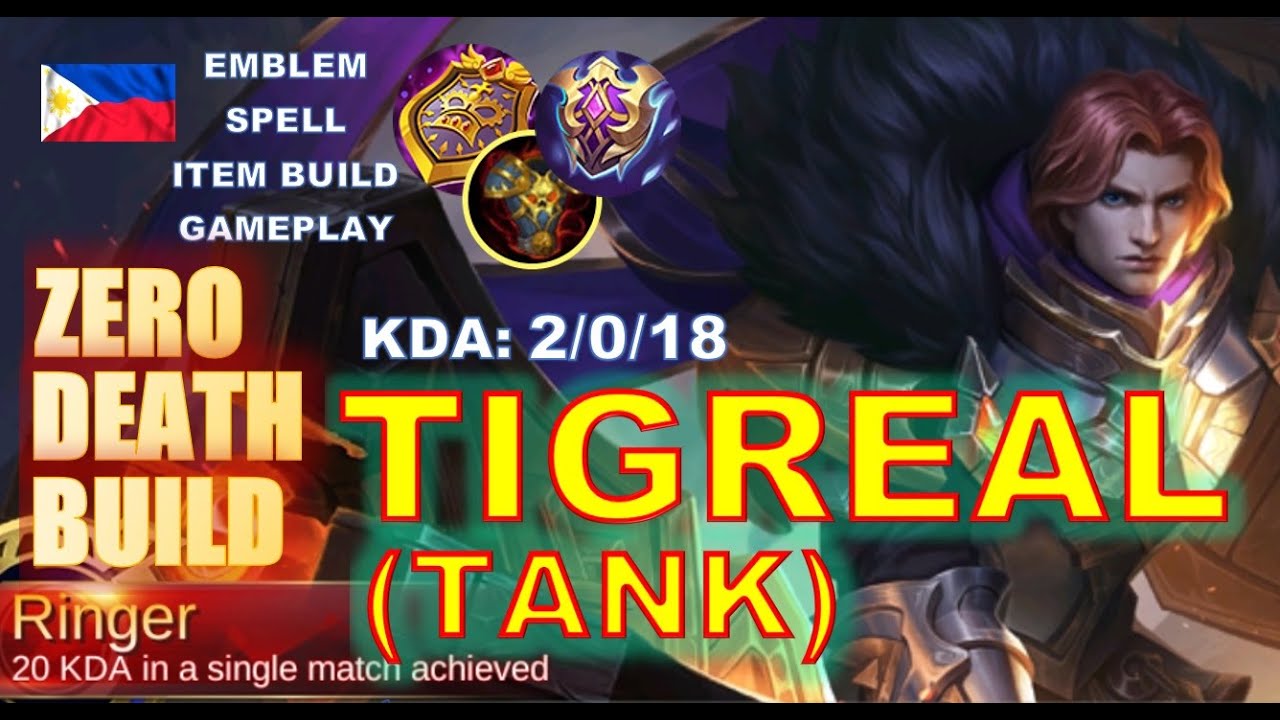 How to play Tigreal tank build | MLBB 2021 - YouTube