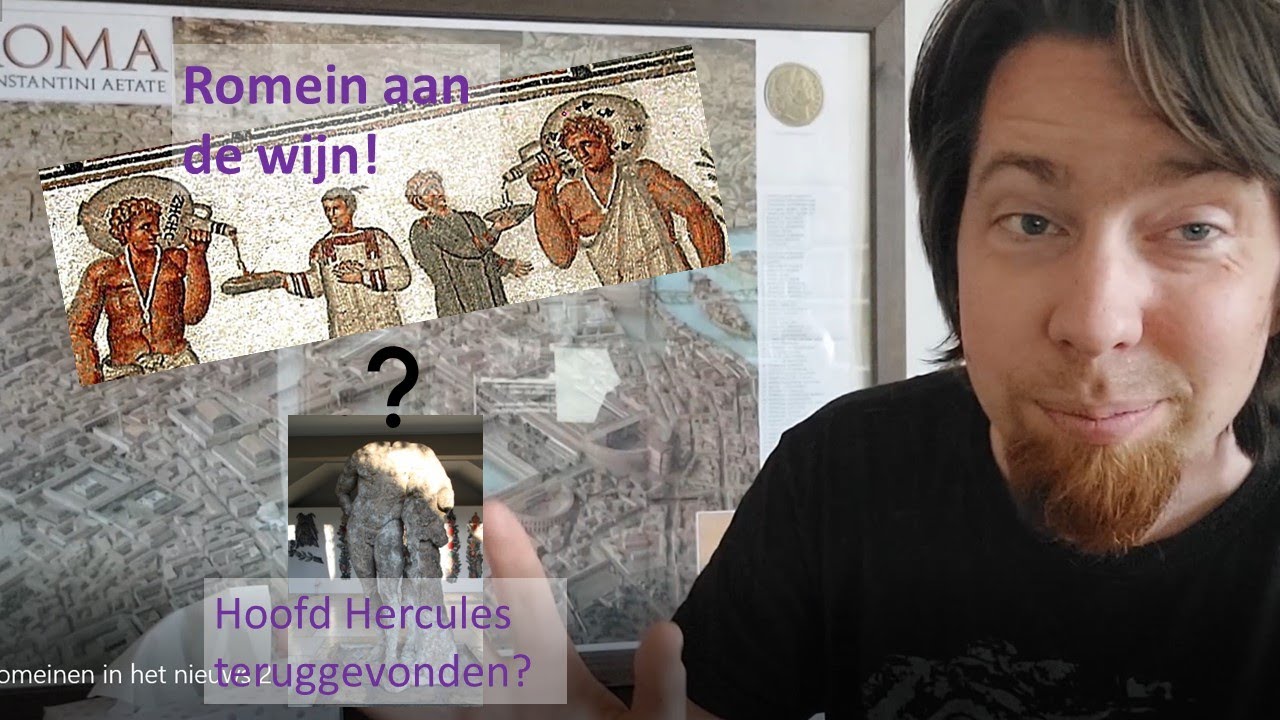 Romein aan de wijn | Romeinen in het nieuws - YouTube