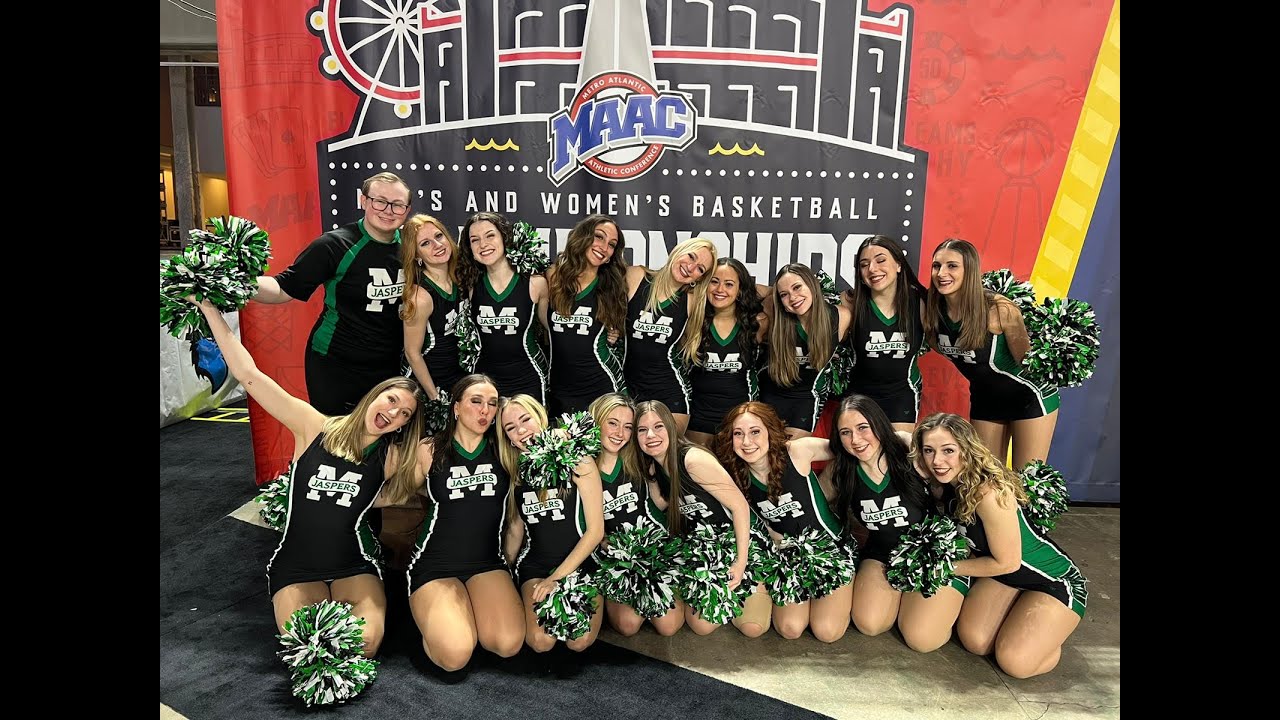 MAAC Basketball Tournament from the POV of a Jasper Dancer - YouTube