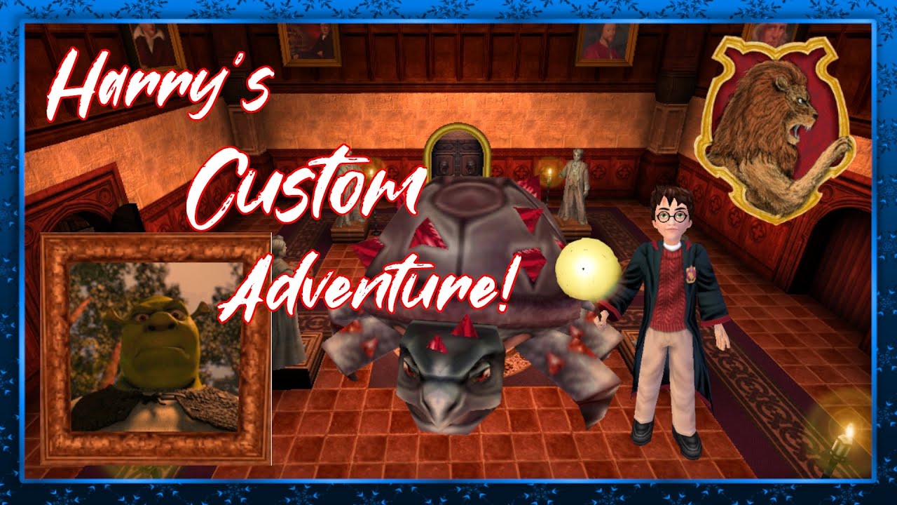 Harry goes on a very different Adventure than I remember in this HP2 ...