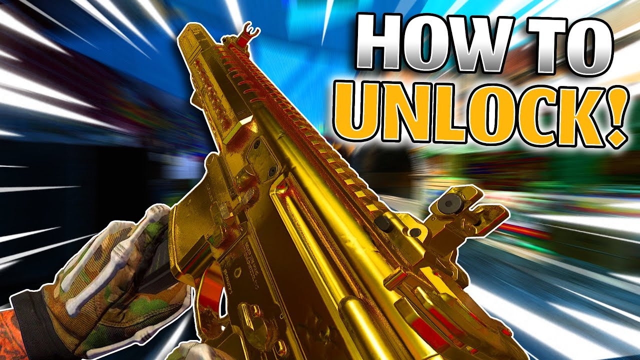 Modern Warfare 2 - How to unlock GOLD for the "BAS-P" **EASY ...