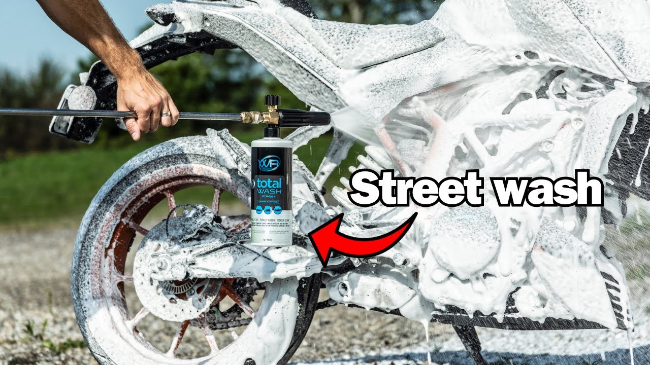 WR Performance Products Total Wash Street Cannon! - YouTube